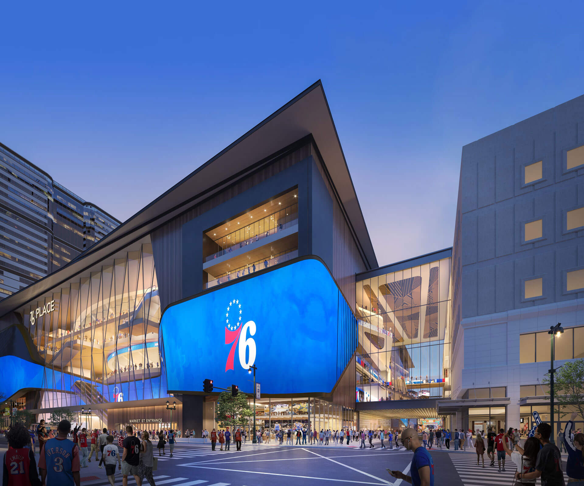 Philadelphia 76ers update proposal for mixed-use stadium complex
