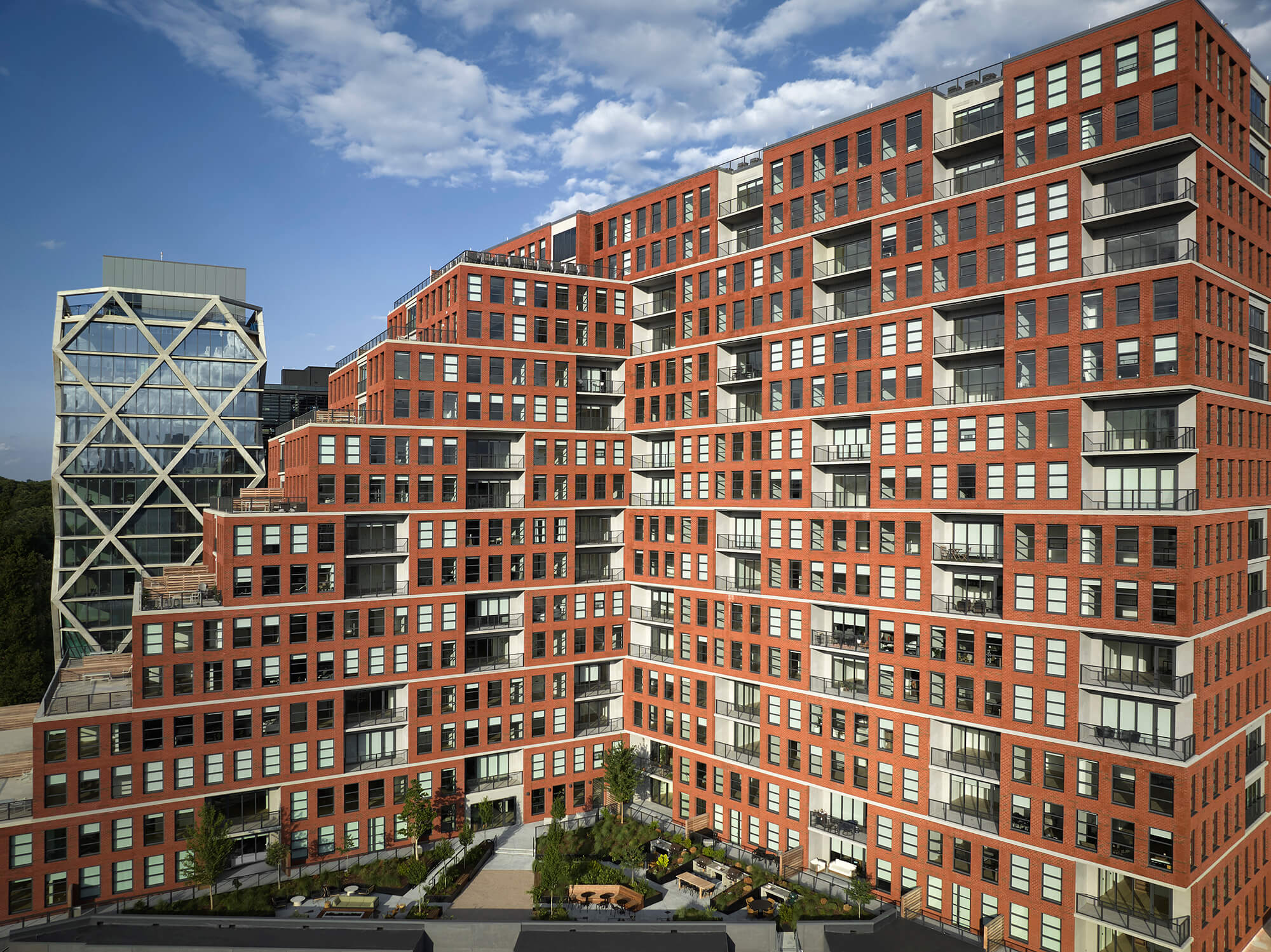 Morris Adjmi delivers a brick residential building in Atlanta